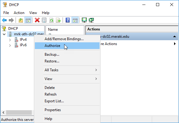 How to Authorize DHCP Server 2016 in Active Directory - ActiveDirectory